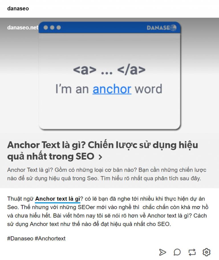 Anchor Text là gì? Chiến lược sử dụng hiệu quả nhất trong SEO